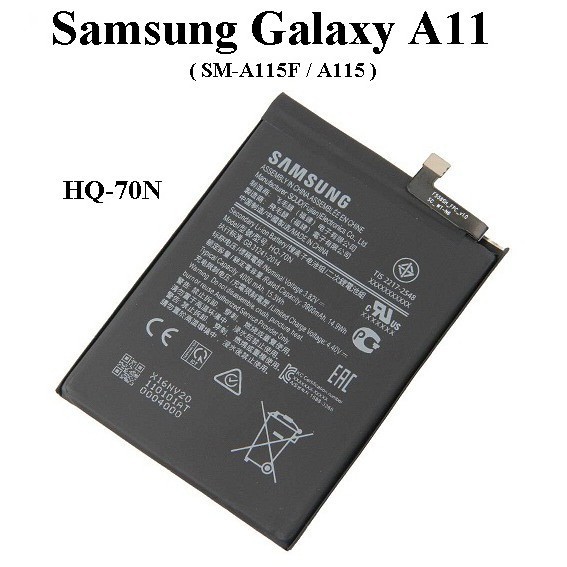 Samsung Galaxy A11 ( SM-A115F / A115 ) Battery HQ-70N For Repair ...