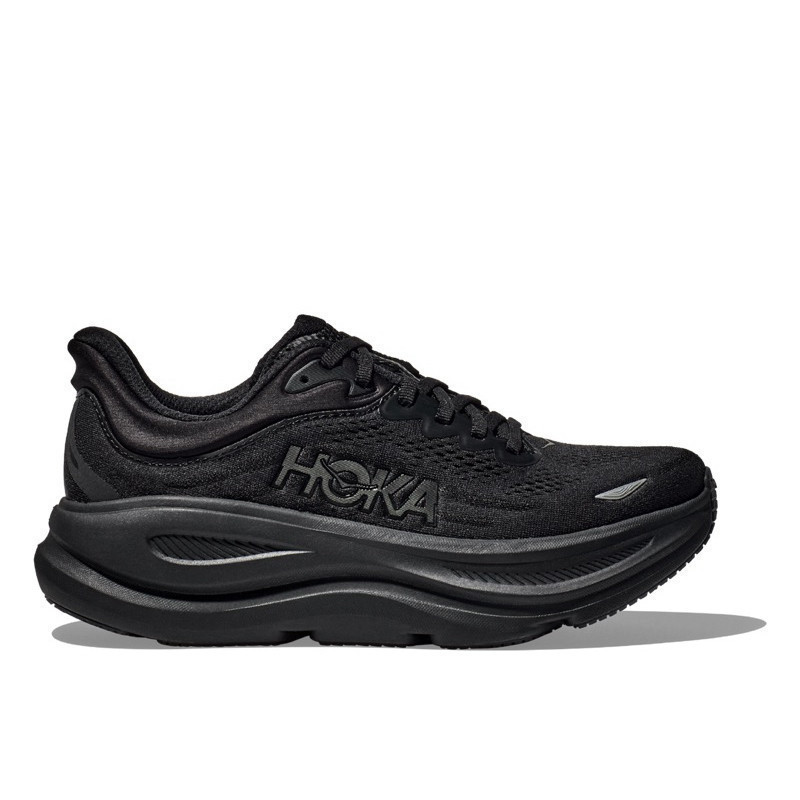 1W1X Hoka Bondi 9 Wide | But | Black / Black XGNC UX2T EDUN XIEL ...
