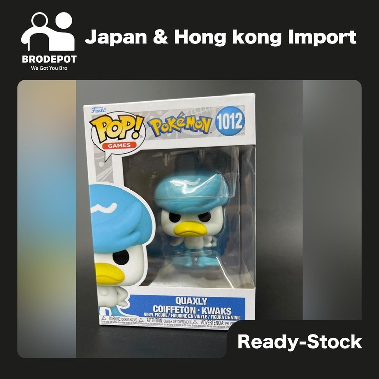 [Ready stock] Funko POP Games: Pokemon Quaxly(EMEA) | Shopee Malaysia