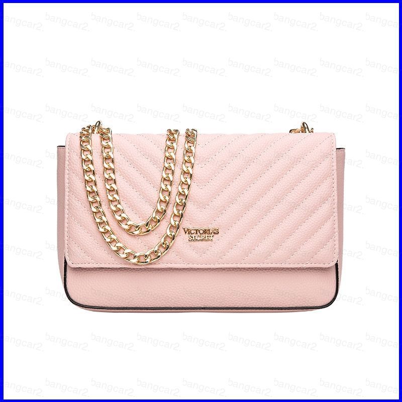 YB2 Victoria's Secret Pebbled V-Quilted Crossbody Chain Bag YB2 ...