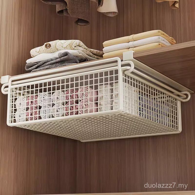 Wardrobe Storage Layered Handy Tool Drawer Type Partition Shelf Nail ...