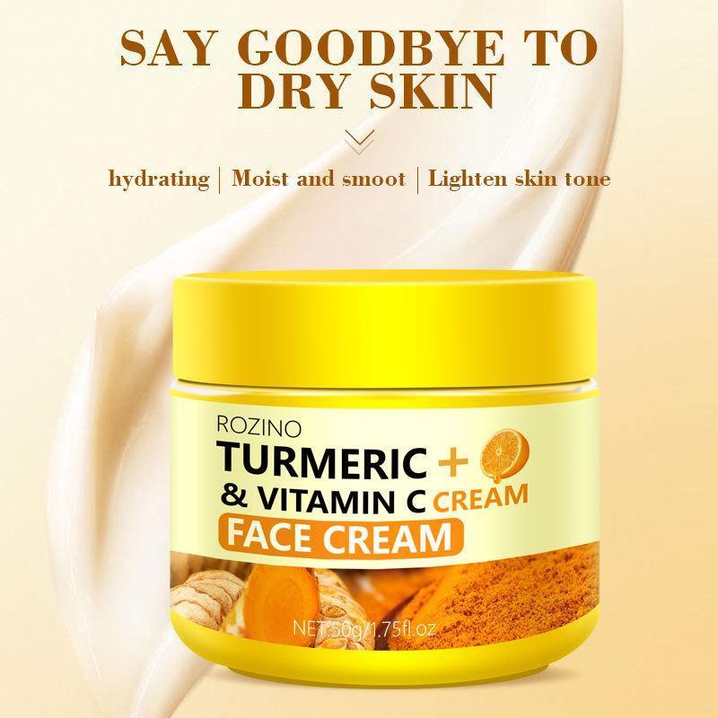 Cod Turmeric Moisturising Cream Hydrating Oil-controlling Skin Care ...