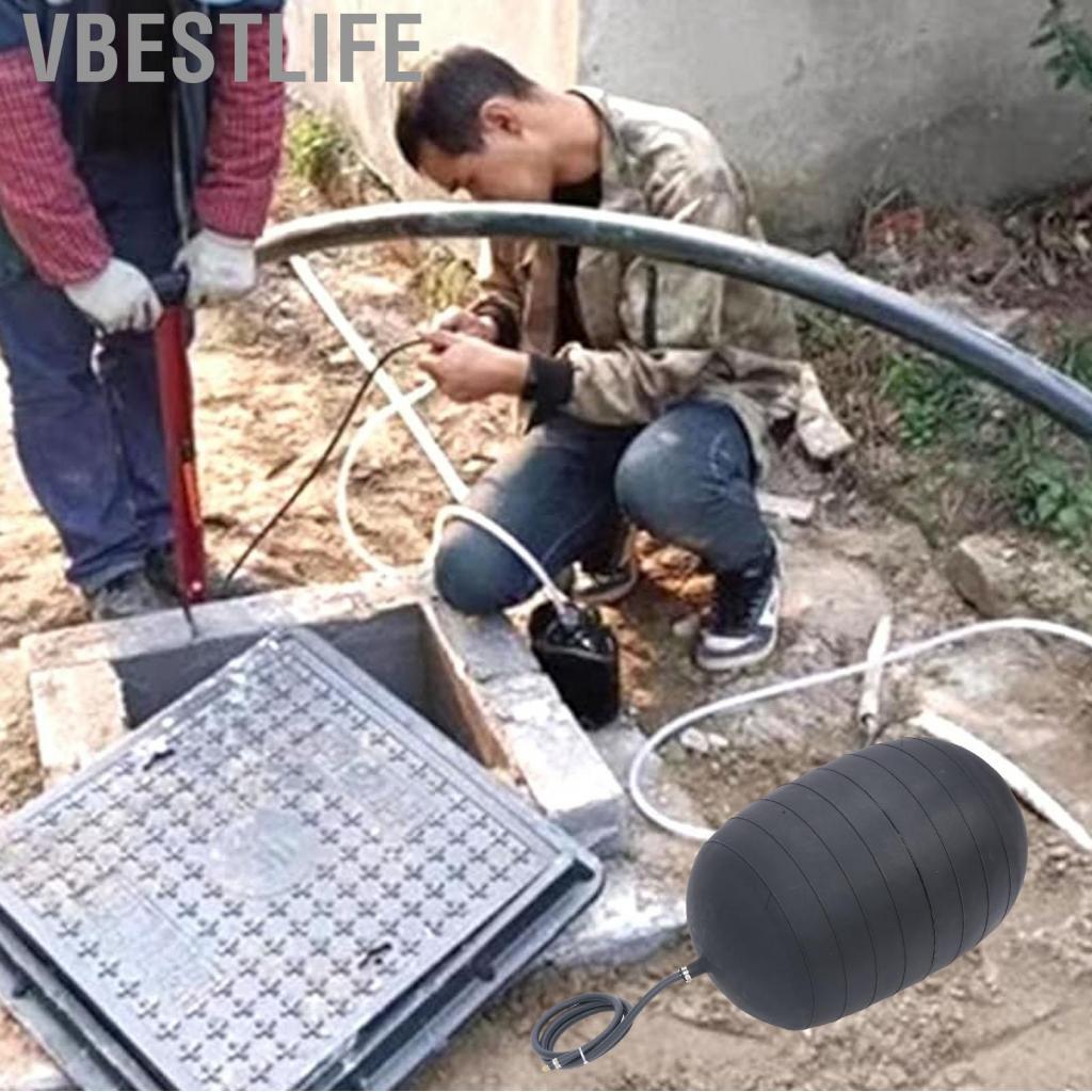 VBESTLIFE Luocute Inflatable Pipe Plug 16.5 x 20.5in Drainage Leak ...