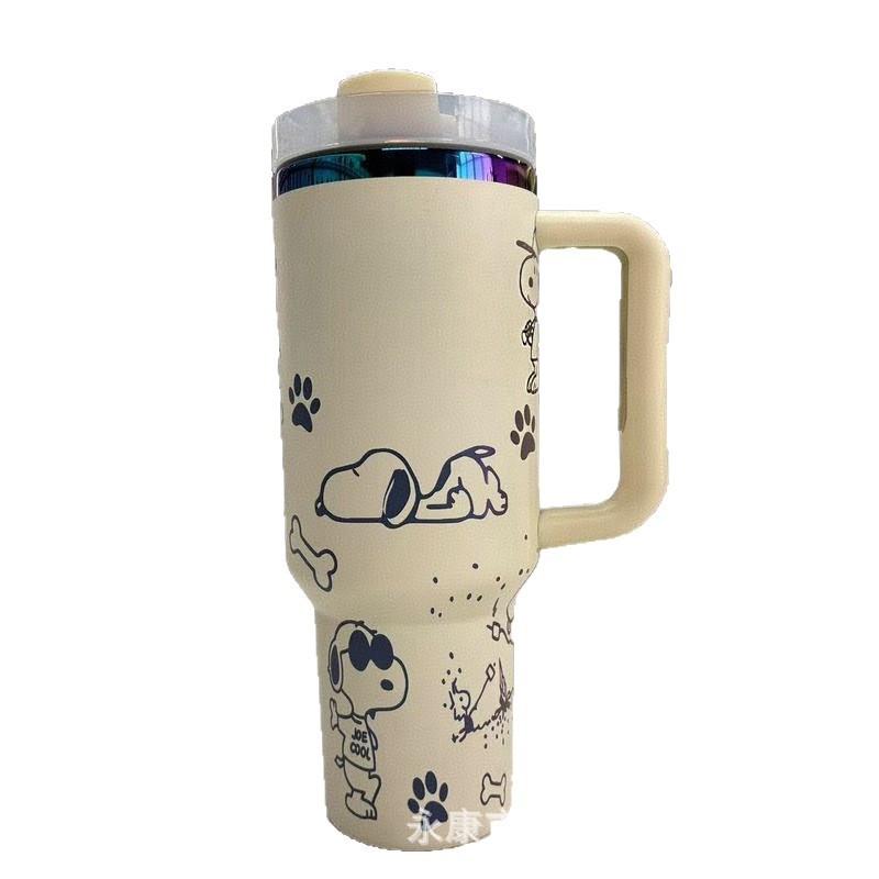 Cross-Border New Style Stanley Ice Master Cup Snoopy Pattern Stainless ...
