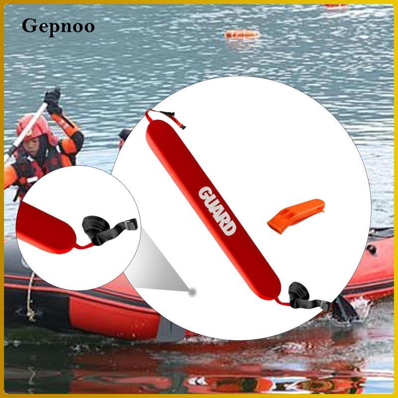 Gepnoo Rescue Tube Marker Buoy Nbr Portable Rescue Float Floatation ...