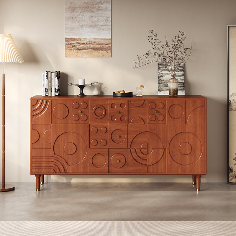 Medieval Style Solid Wood Madrid Drawer Living Room Bedroom Back Wall ...