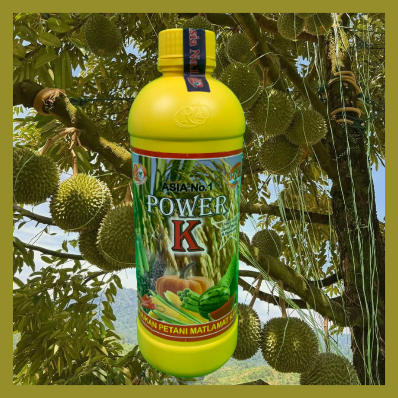 [ORIGINAL] 1L POWER K ASIA NO 1 Baja Buah/Vitamin Padi/Baja Padi/Baja ...