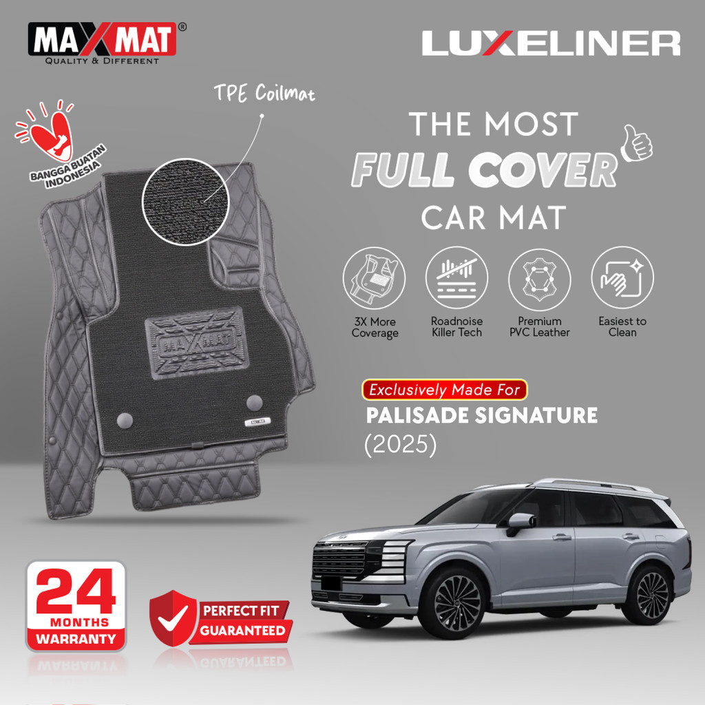 Otoproject - Car Mat HYUNDAI Palisade Signature 2025 AT Luxeliner ...