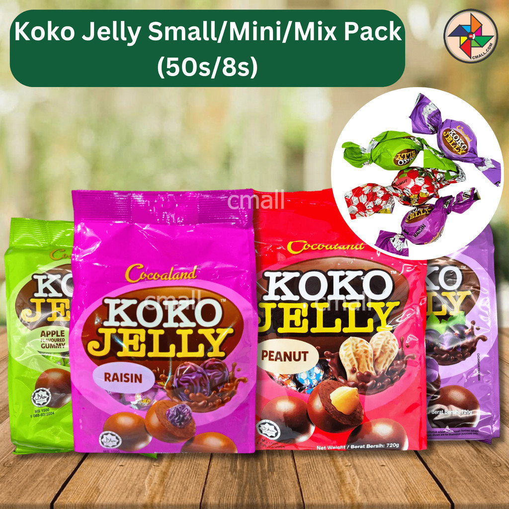 [CM] Koko Jelly Candy Chocolate Bola Choco Ball Small / Mini / Mix Pack ...