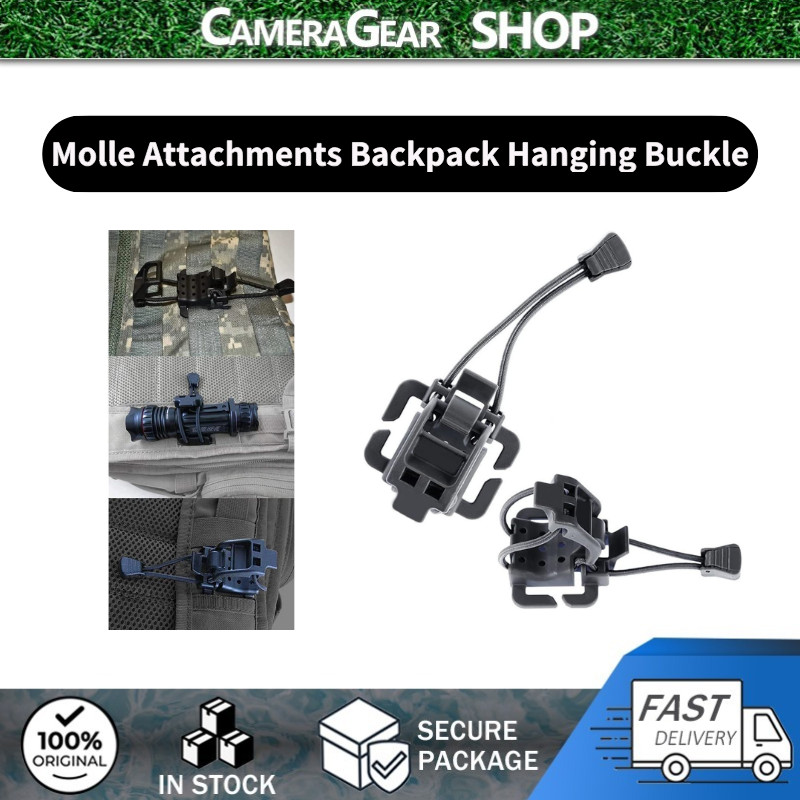 CameraGear Molle Attachments Backpack Hanging Buckle for Molle Backpack ...