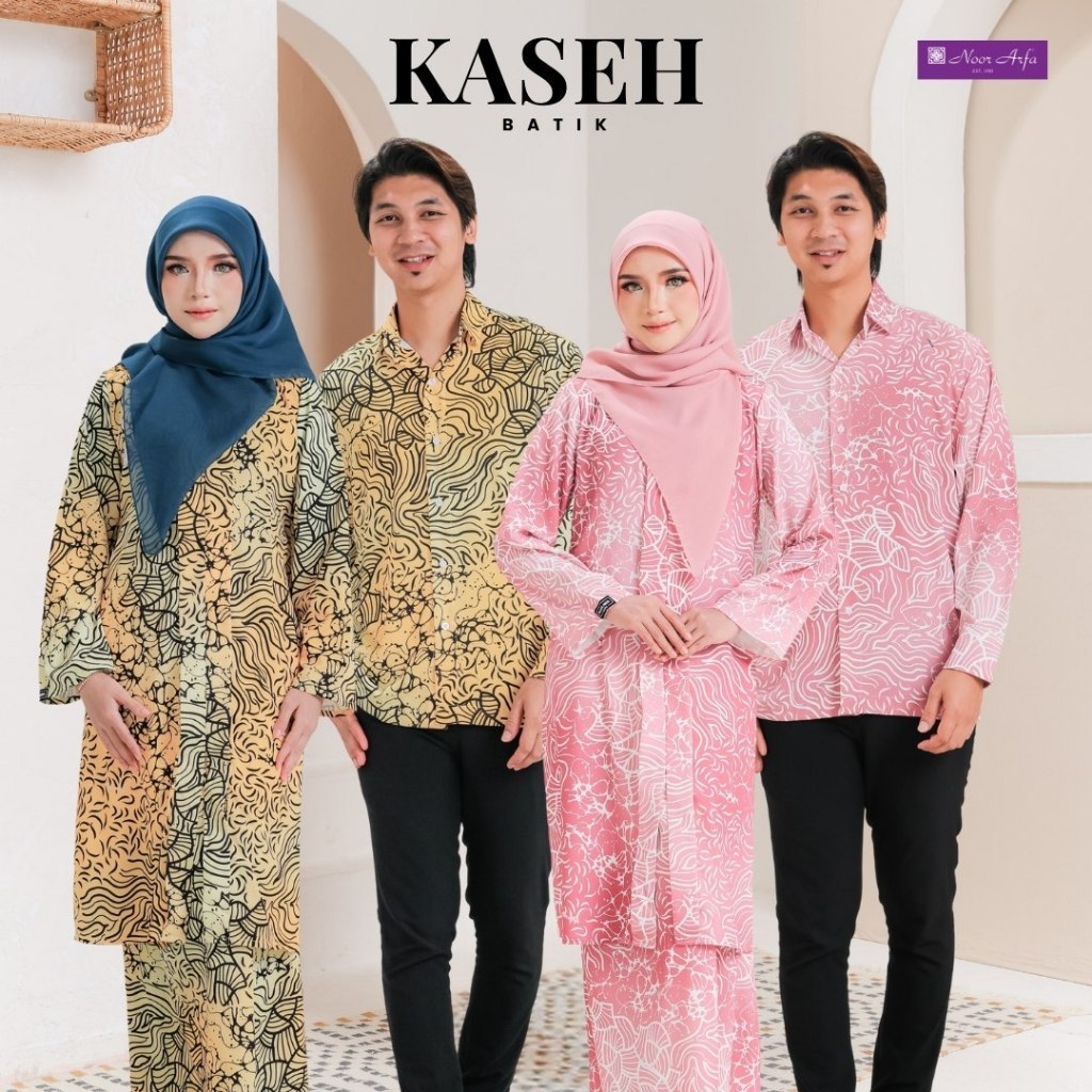 NOOR ARFA Baju Batik Kebarung Dan Kameja Lengan Panjang KASEH | Baju ...