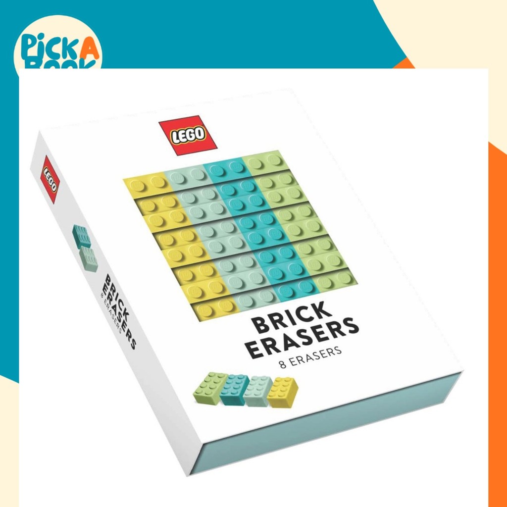 [100% Original Books] - LEGO (R) Brick Erasers : 8 Erasers by LEGO (R ...