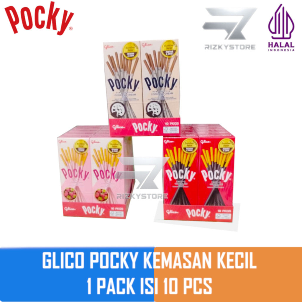 PER PACK GLICO POCKY PEJOY 20/ 21gr small packaging /Half Size CONTENTS ...