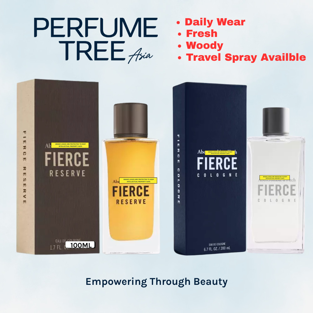 ANF Men Perfume | Fierce Reserve l Fierce Cologne | Fresh Woody Long ...