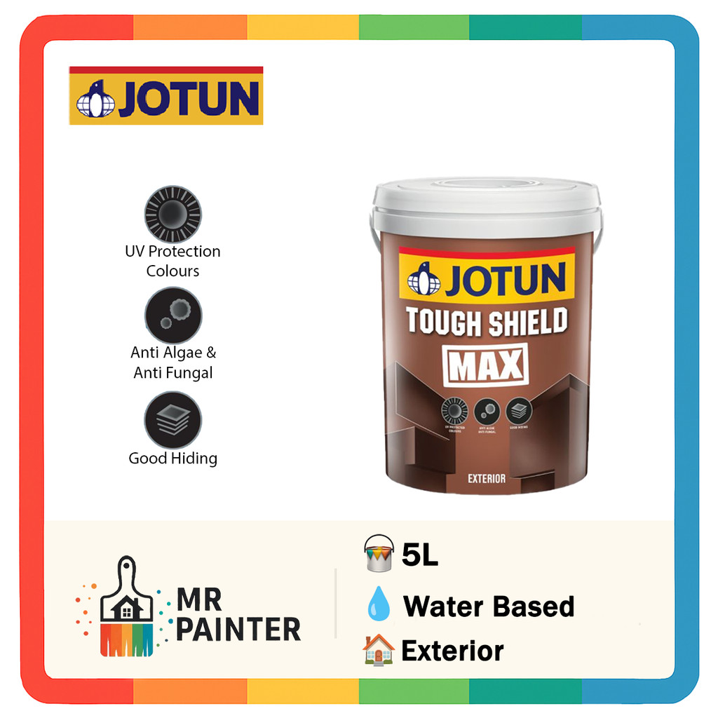 JOTUN TOUGH SHIELD MAX 5L MATT (PAGE 1) CAT AIR /CAT BATU /CAT DINDING ...