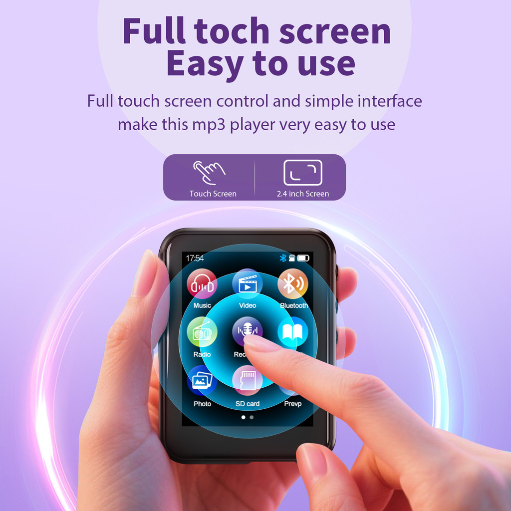 MP4 Bluetooth P3 P4 MP7 Pelajar Sekolah Menengah MP5 Walkman MP3 Novel ...