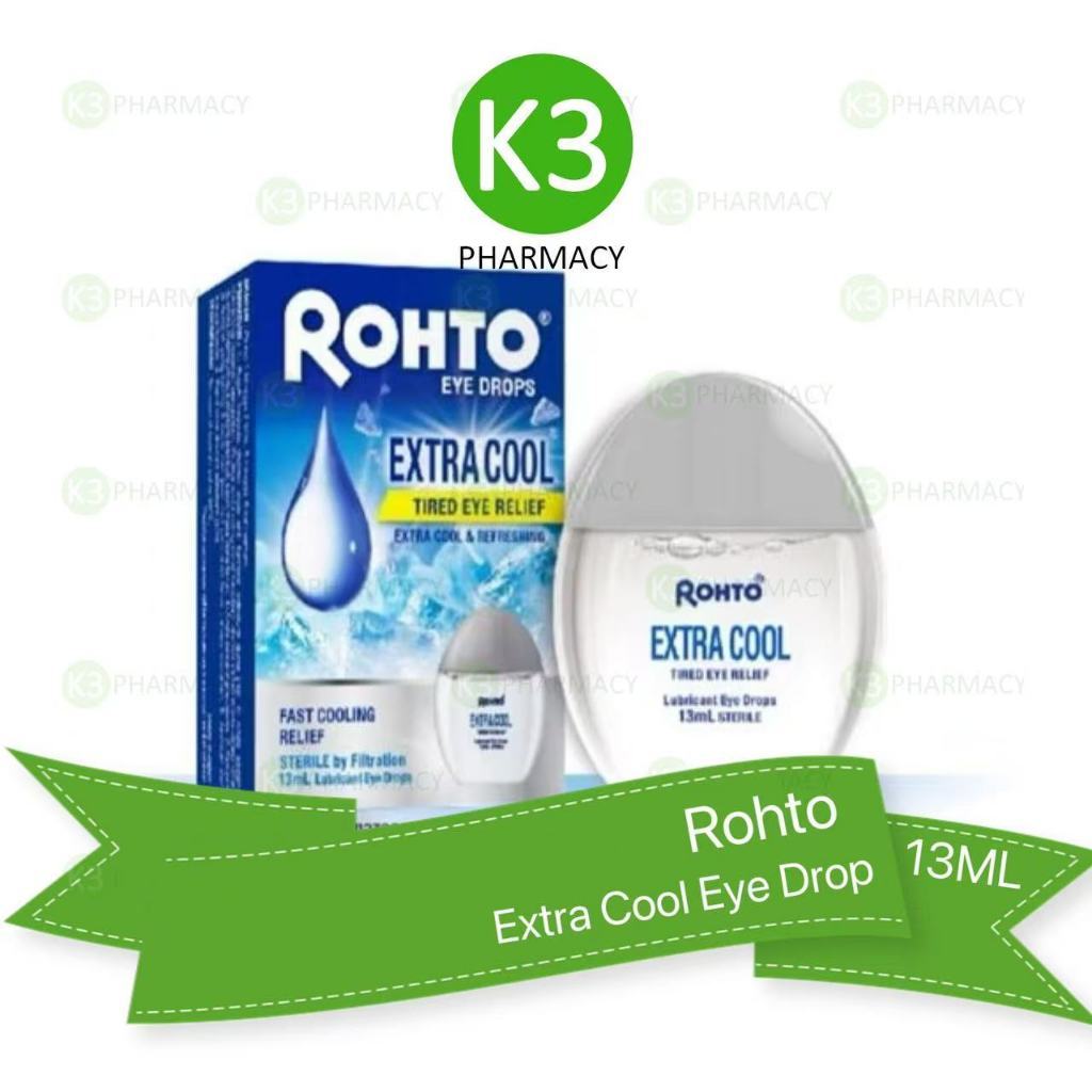 Rohto Extra Cool Eye Drops (13ML) | Shopee Malaysia