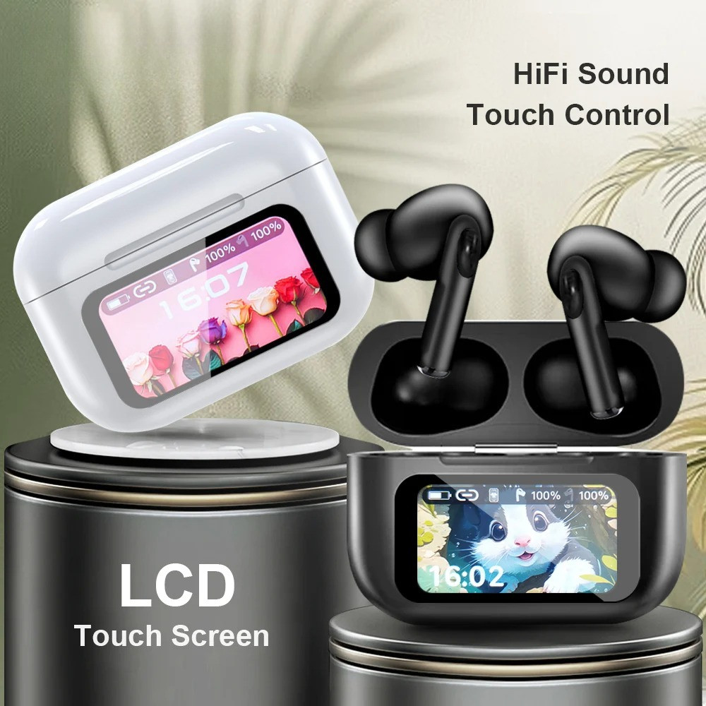 Original TWS Wireless Bluetooth Earphones Noise Canceling Headsets Full ...