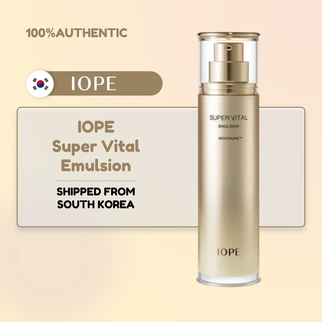 [IOPE] Super Vital Emulsion , 150ml | Shopee Malaysia