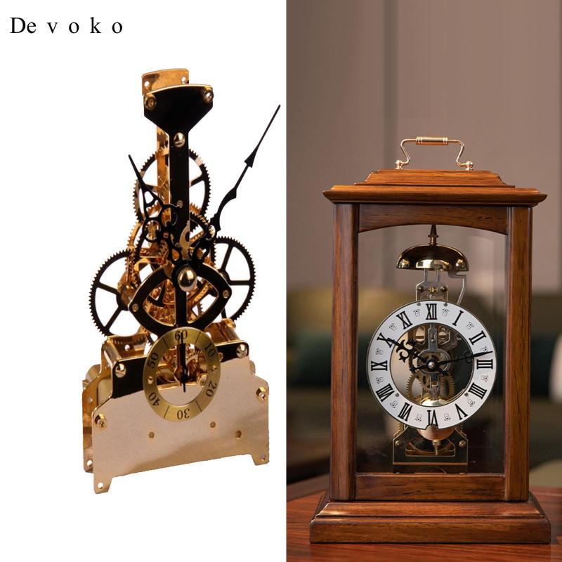 Devoko Old Fashioned Clock Movement Long Shaft Clock Pointers ...