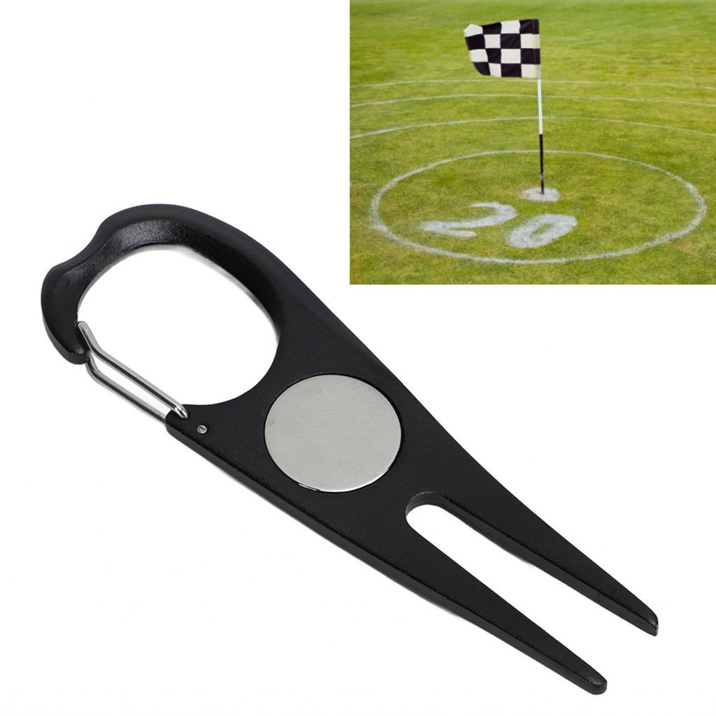 lixadaofficial.my Aluminum Alloy Golf Divot Tool Magnetic Green Fork ...