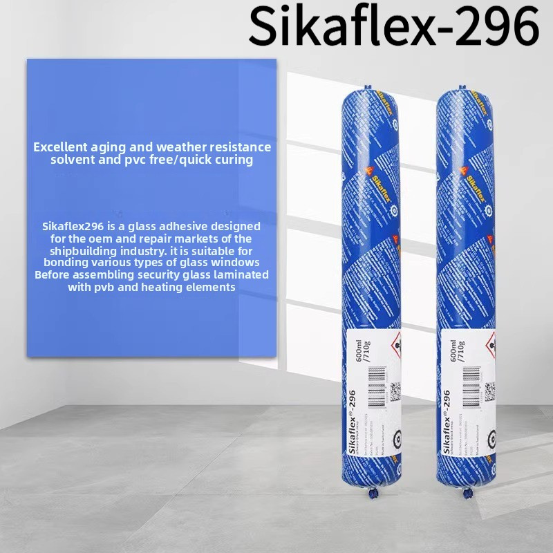 Sikaflex-296 600ML Marine Laminated Glass Soft Adhesive And Insulating ...