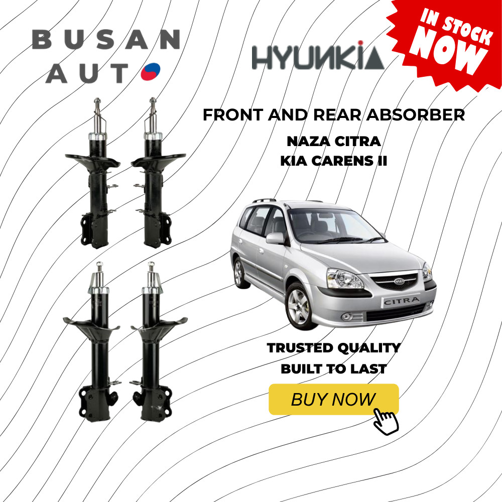 Naza Citra / Kia Carens 2.0 Hyunkia Front & Rear Absorber Set | Shopee ...
