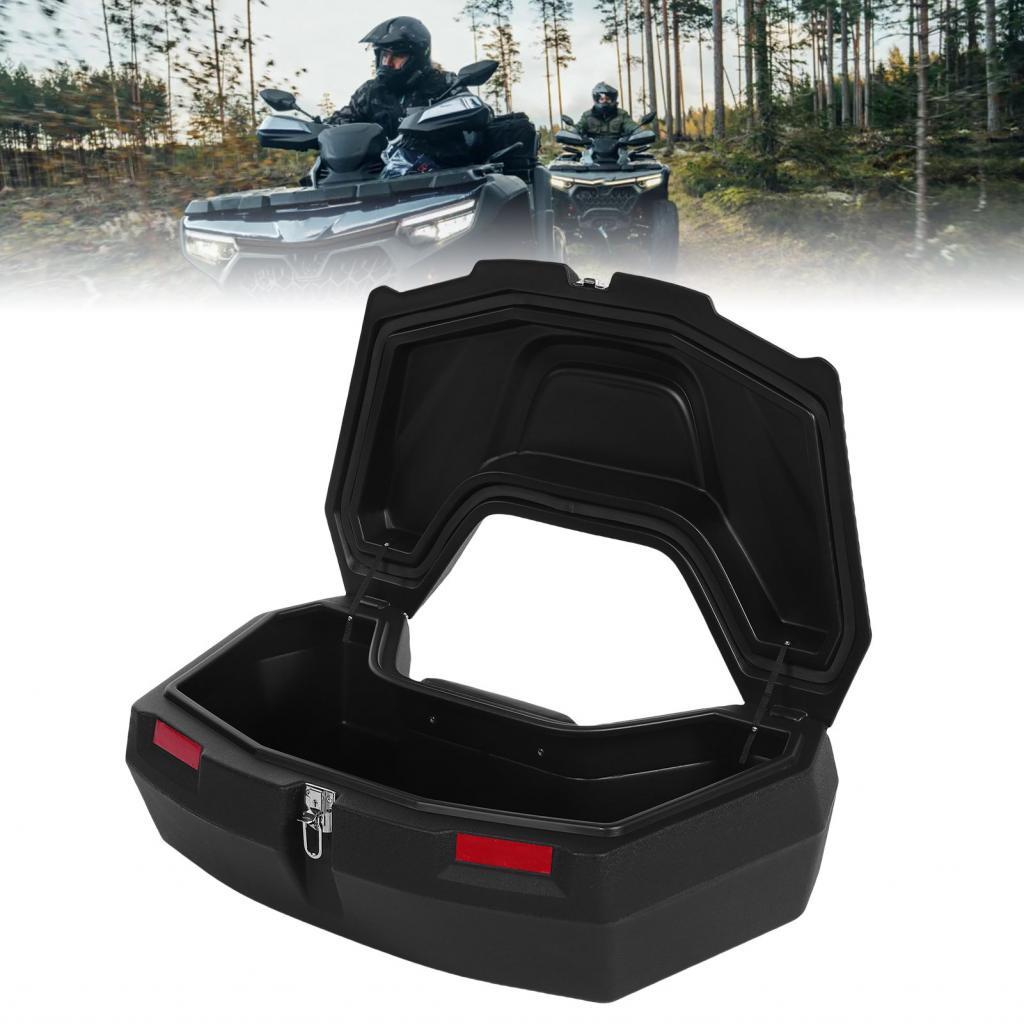 nearbeauty Depisuta 98L ATV Rear Storage Box Water proof Rack Cargo ...