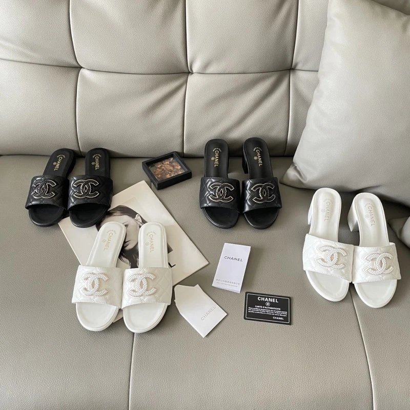 Chanel-Inspired Women's Slippers - Soft Sole Summer Sandals ...