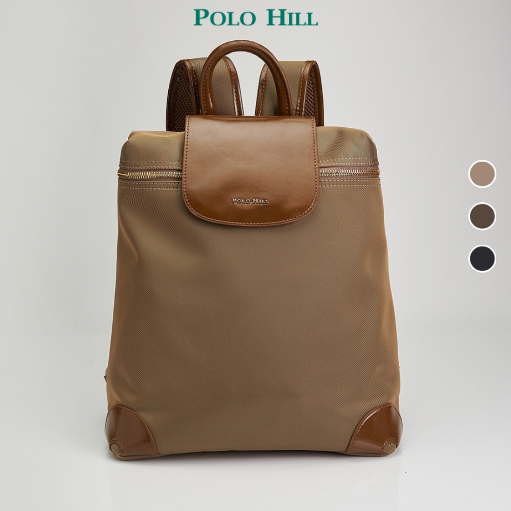 POLO HILL Ladies Flap Over Nylon Backpack PHB-HB2283 | Shopee Malaysia