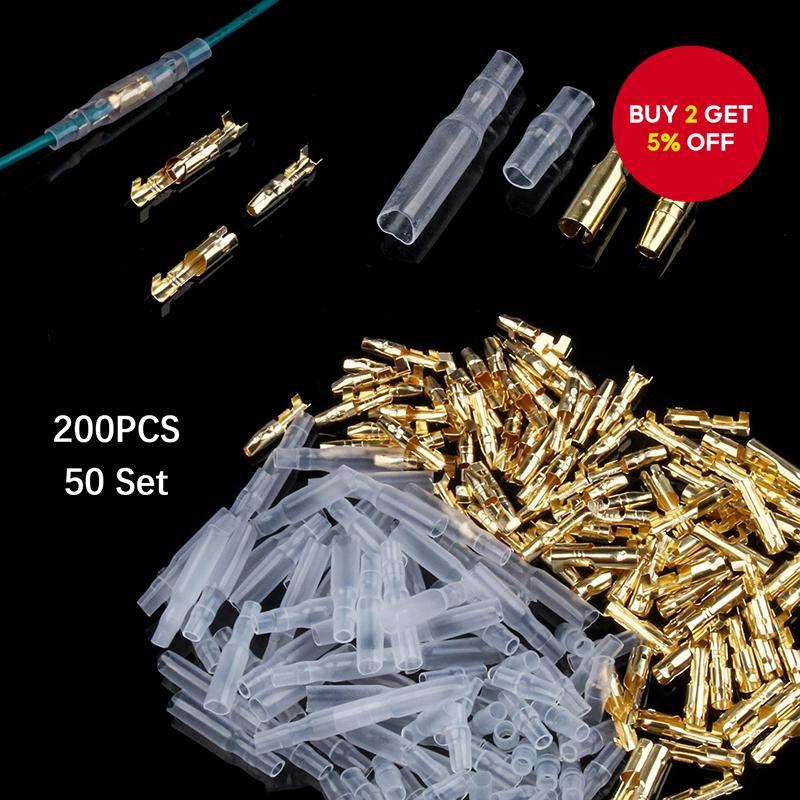 Bullet Crimping Terminals Motorcycle Connector Terminals Socket with ...