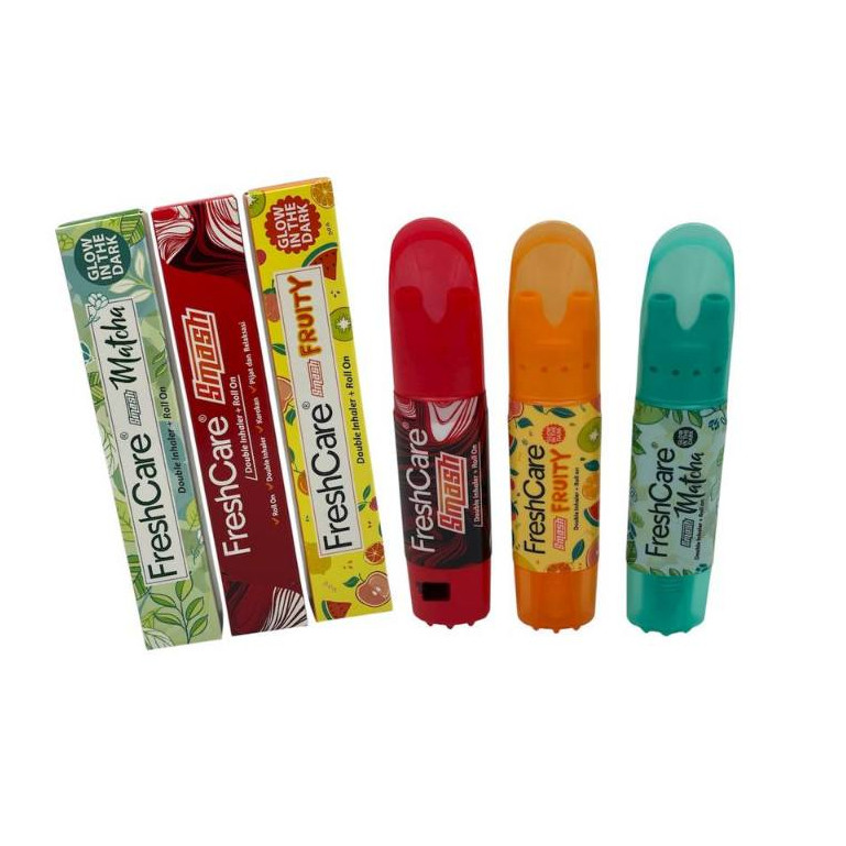 FRESH CARE SMASH DOUBLE INHALER + ROLL ON 8ML | Shopee Malaysia