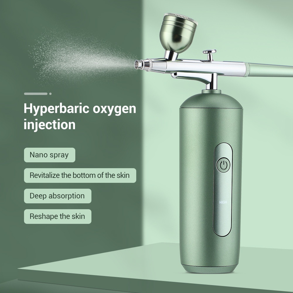 0.3mm Oxygen Injector Machine Nano Mist Sprayer High Pressure Facial ...