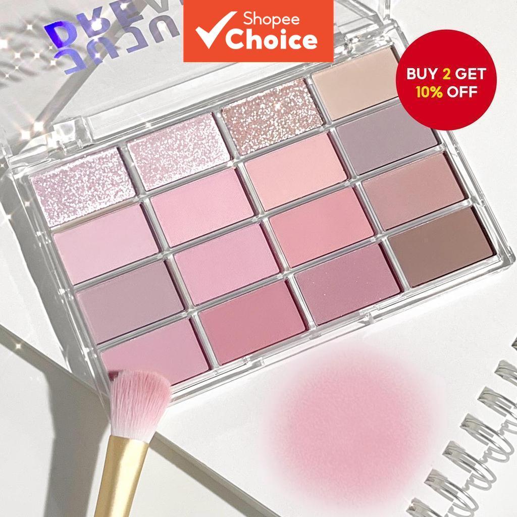 Love 16-Color Eyeshadow Palette, Pearlescent, Low Saturation Earth ...