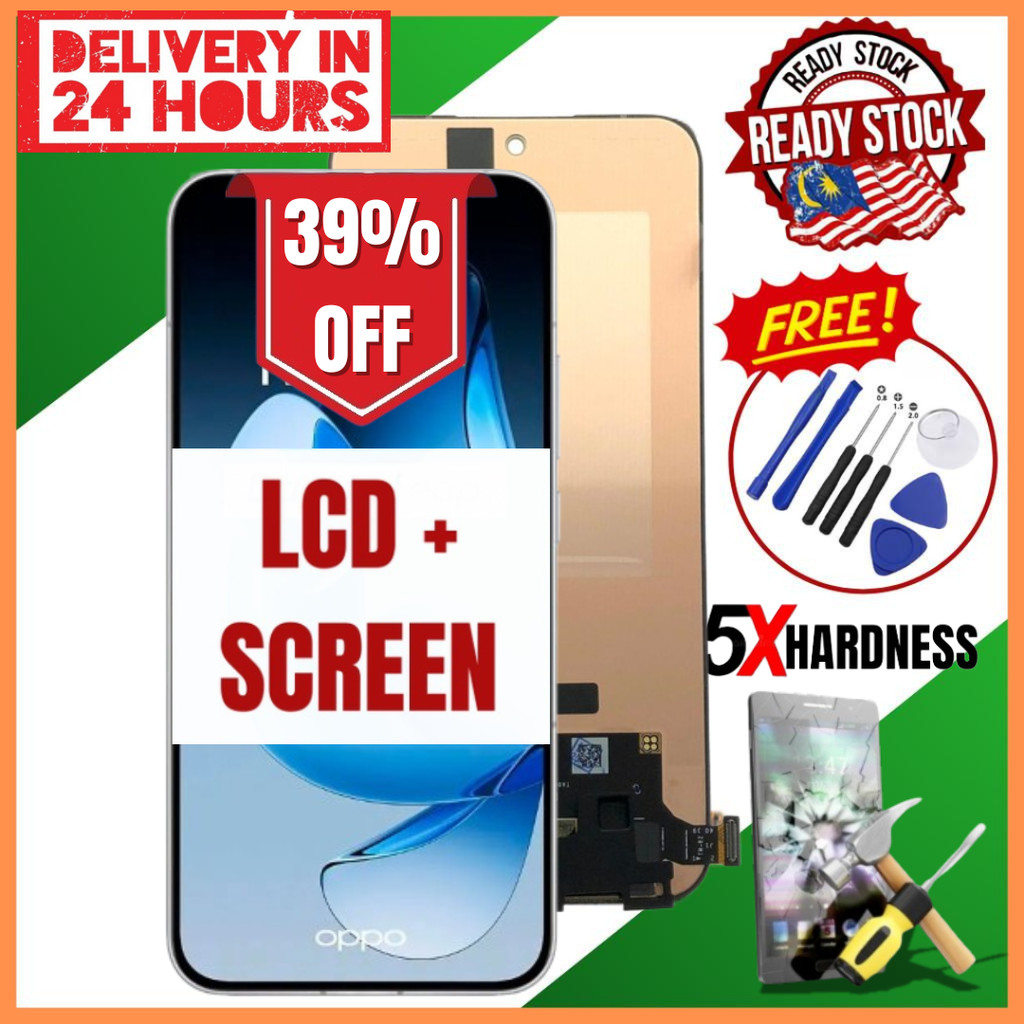 LCD OP Reno 13 12 11 10 Pro 13F 12F 11F Screen Digitizer Display Skrin ...