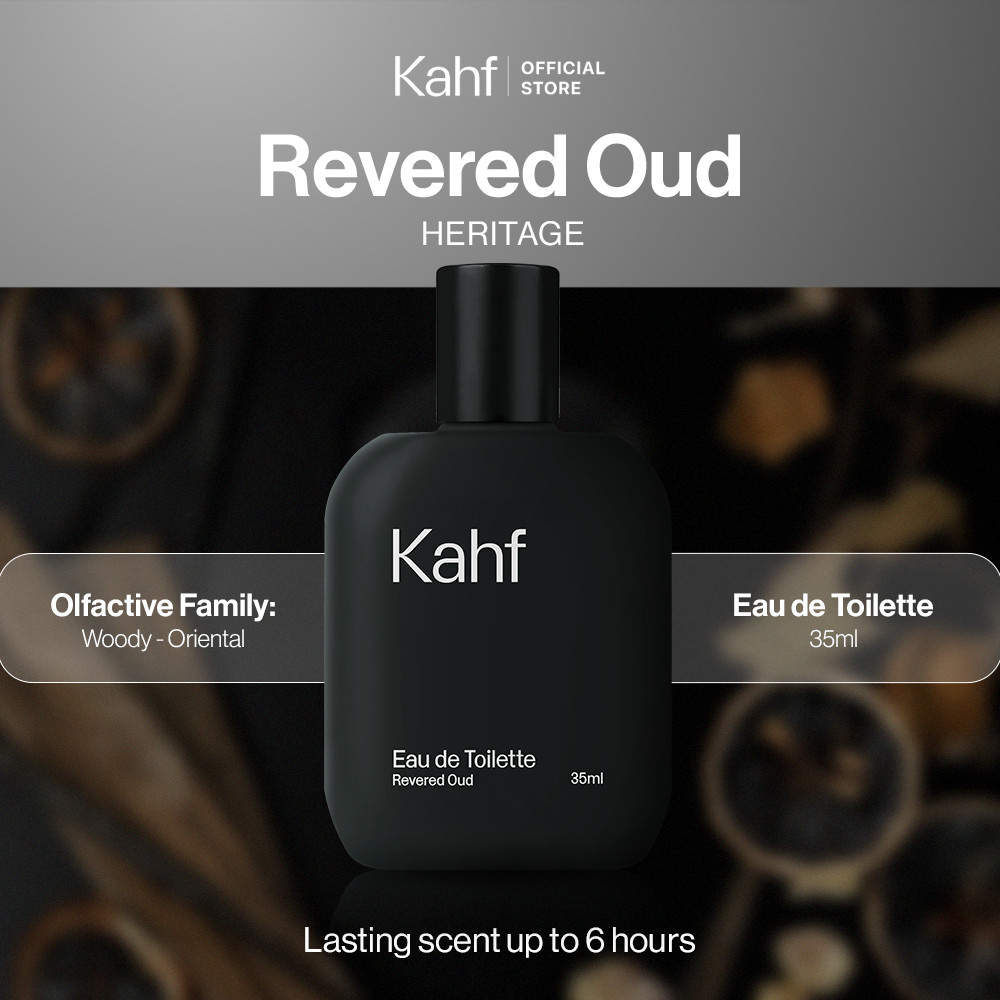 Kahf Revered Oud Eau De Toilette 35 ml Long-Lasting Fragrance (EDT ...