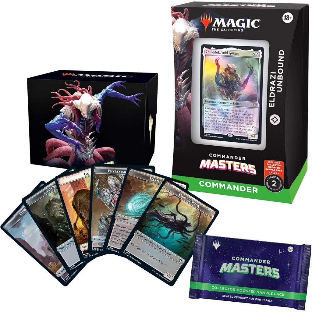 Rare Magic: The Gathering Commander Masters Commander Deck - Eldrazi ...