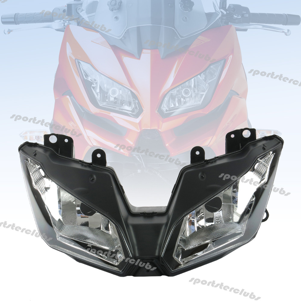 Motor Front Headlight Assembly Headlamp Head Lamp Light For Kawasaki ...