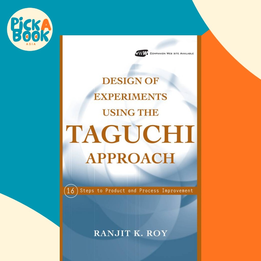 [100% Original Books] - Design of Experiments Using The Taguchi ...
