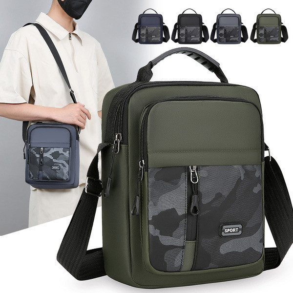 work bag sling shoot Fashion Camouflage Large-Capacity Men's Bag ...