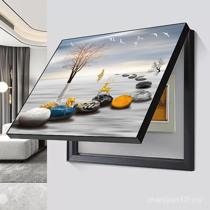Electric Meter Box Decorative Painting 2025 New Style Electric Box ...