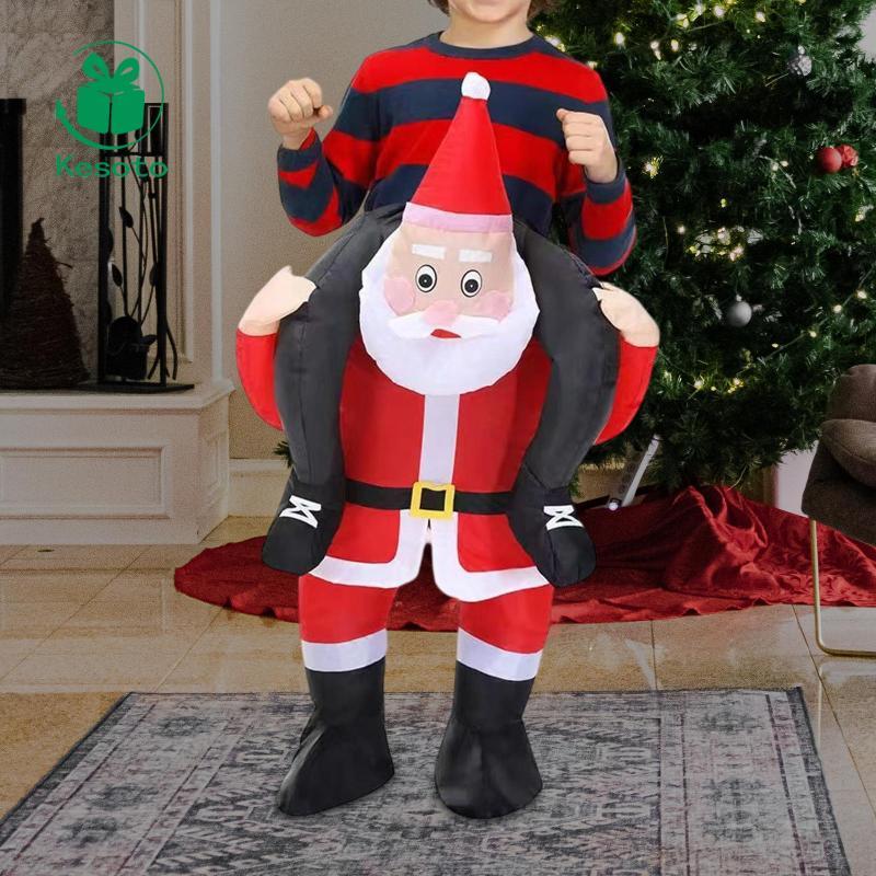 [Kesoto] Inflatable Santa Costume,Clothing,Kids,Wearable Inflatables ...