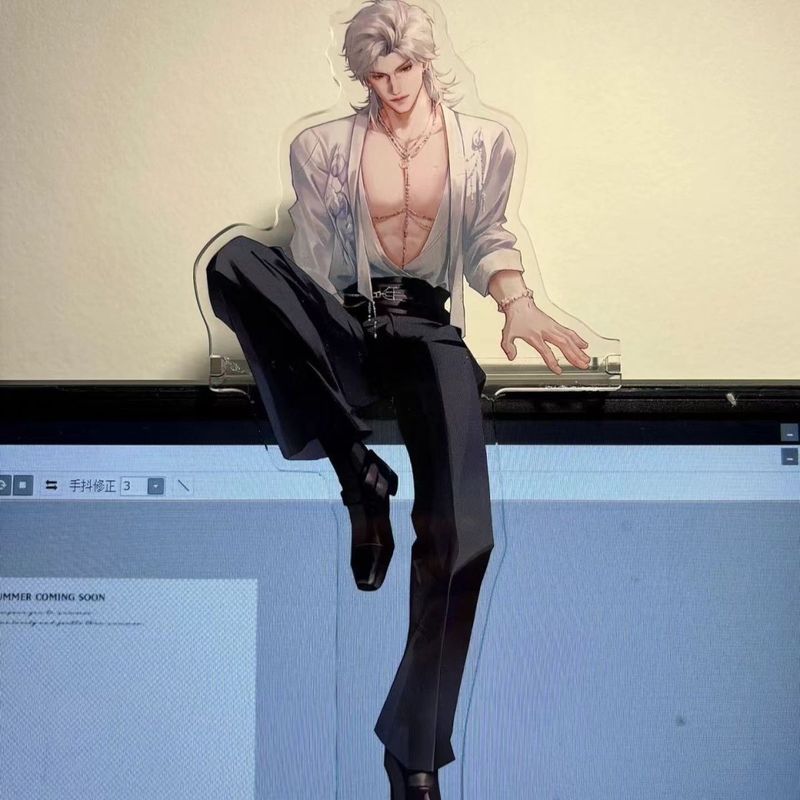 2026 Love and Deepspace Sitting Acrylic Stand Sylus QinChe Game ...