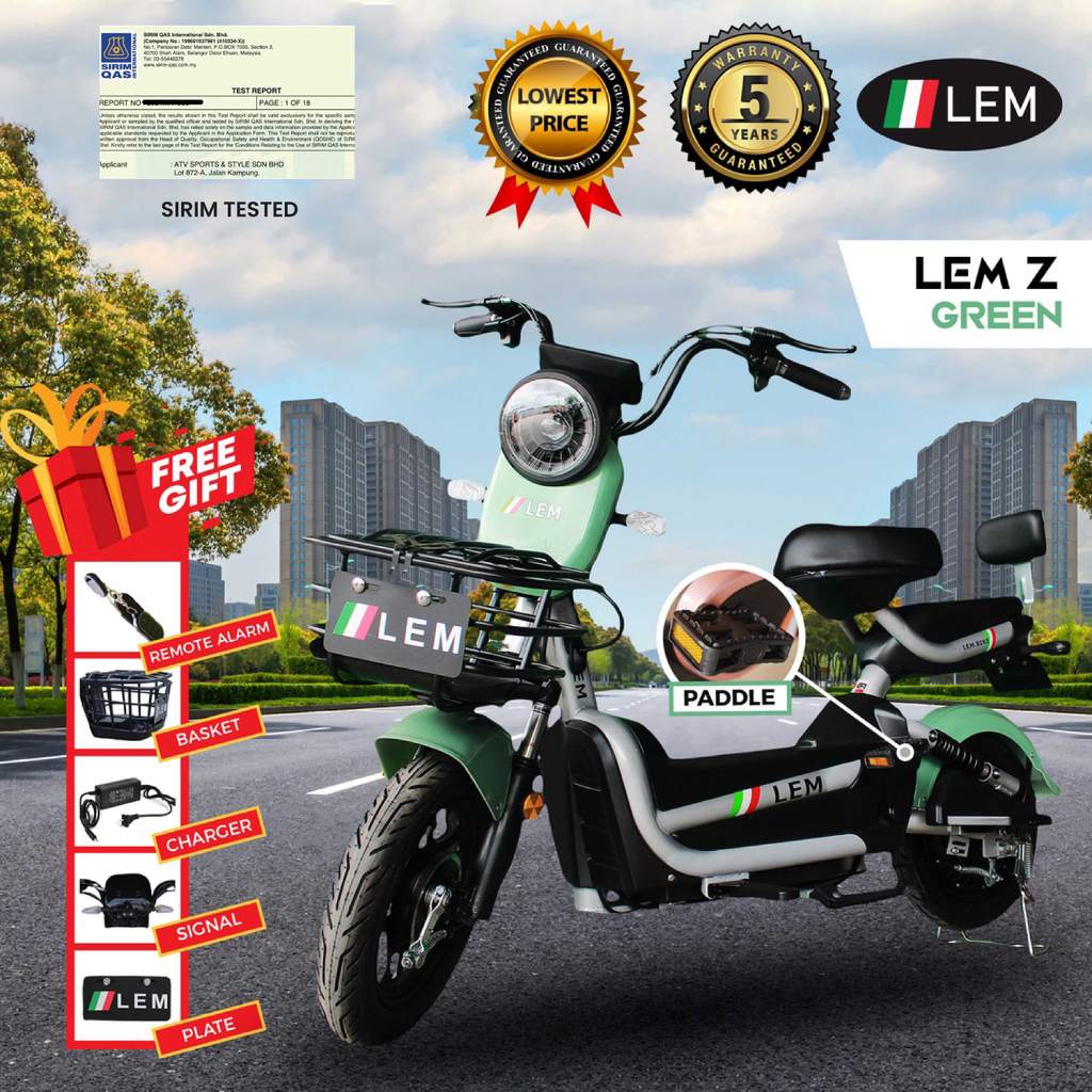 BASIKAL ELEKTRIK ★LEM★electric bike/electric bicycle model lem z ...