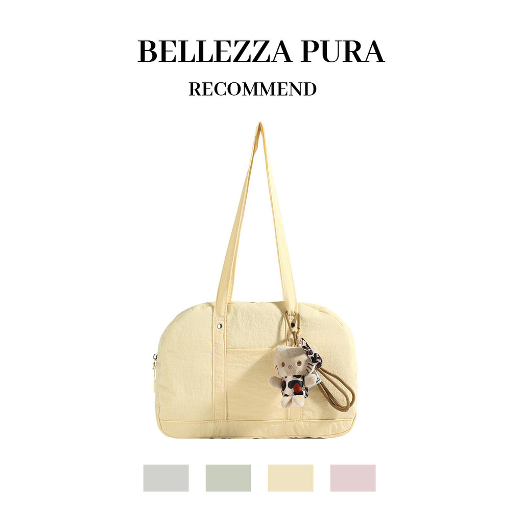 Bellezza Pura Travel Bag Shoulder Bag Macaron-Coloured Women's Handbag ...