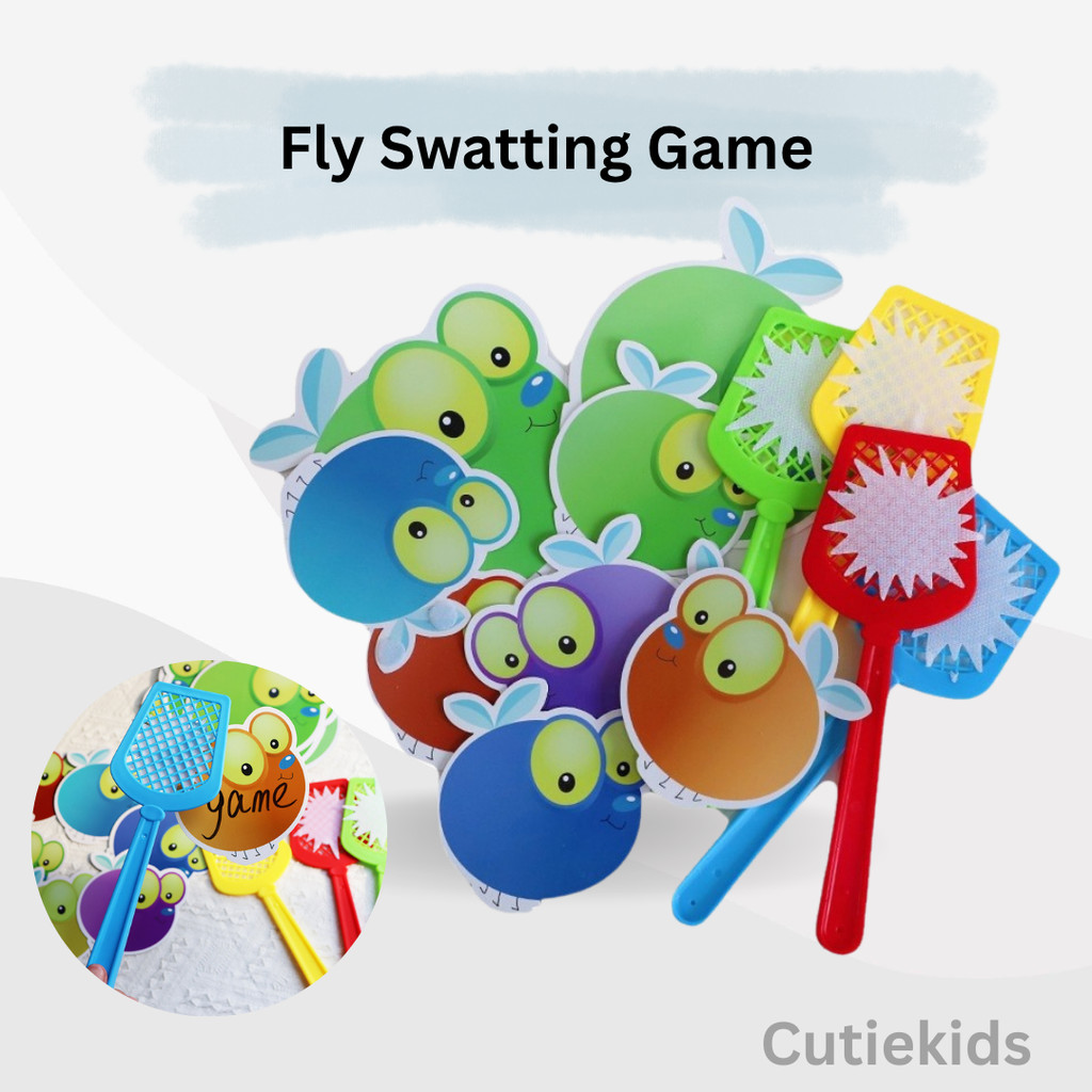 Erasable Cards Fly Swatter Game Fun Learning Words Teaching Aids ...