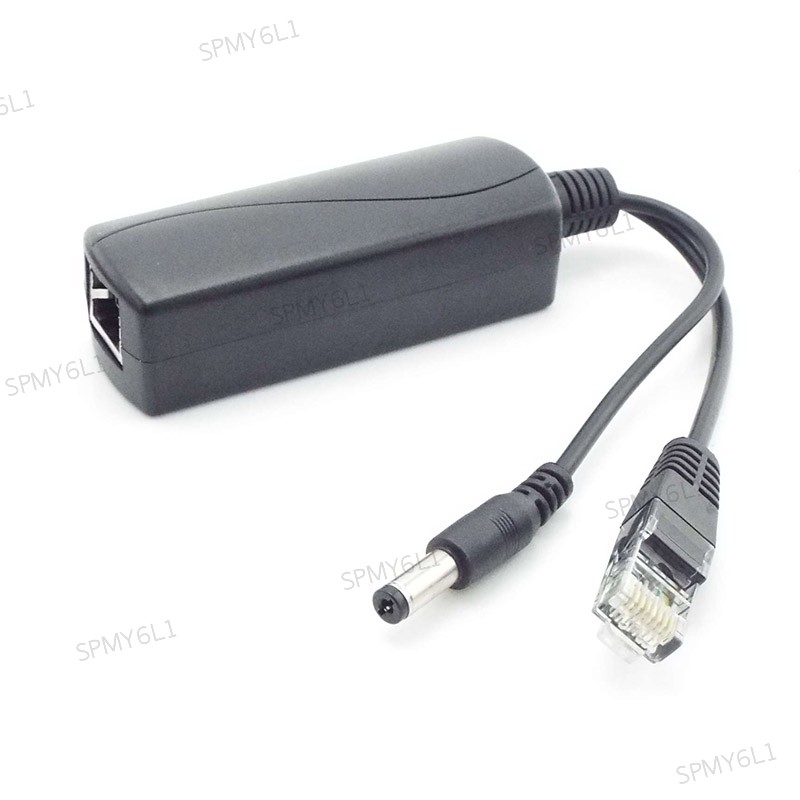 Poe Splitter 48V To 12V Power Adapter Poe Injector Switch Wifi Cable ...