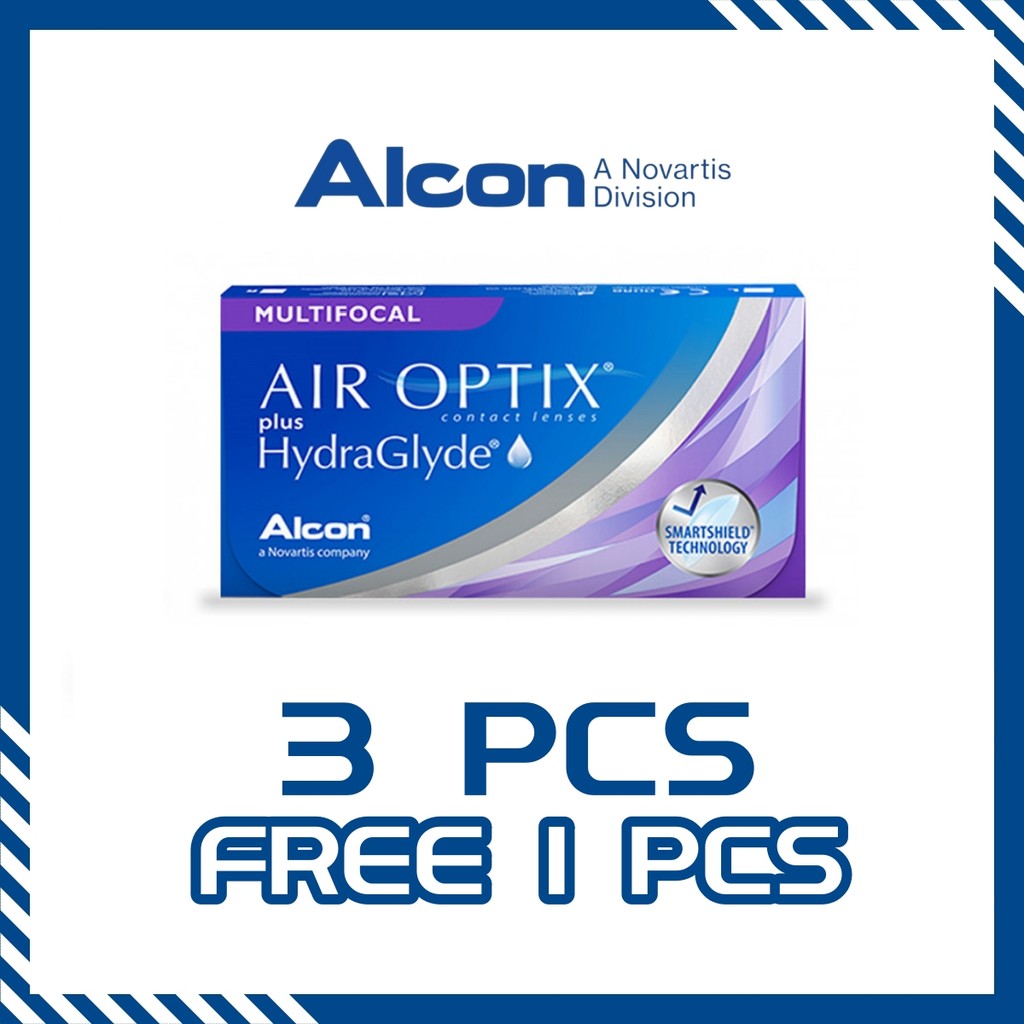 Alcon Air Optix Hydraglyde Multifocal Silicone Hydrogel Monthly ...