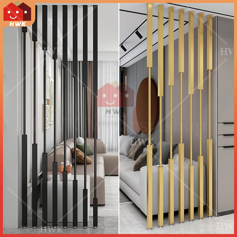 Perforation-free Iron Art Screen Partition Living Room Blocking ...
