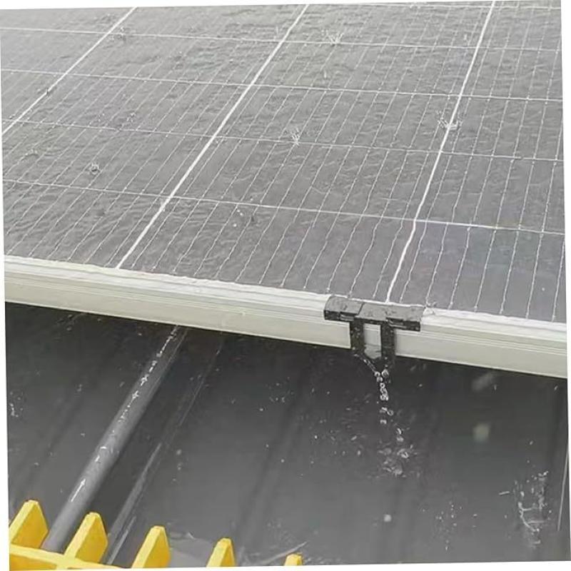 [MY] 10/30Pcs Solar Panel Drainage Clips Roof Solar Panel Frame ...